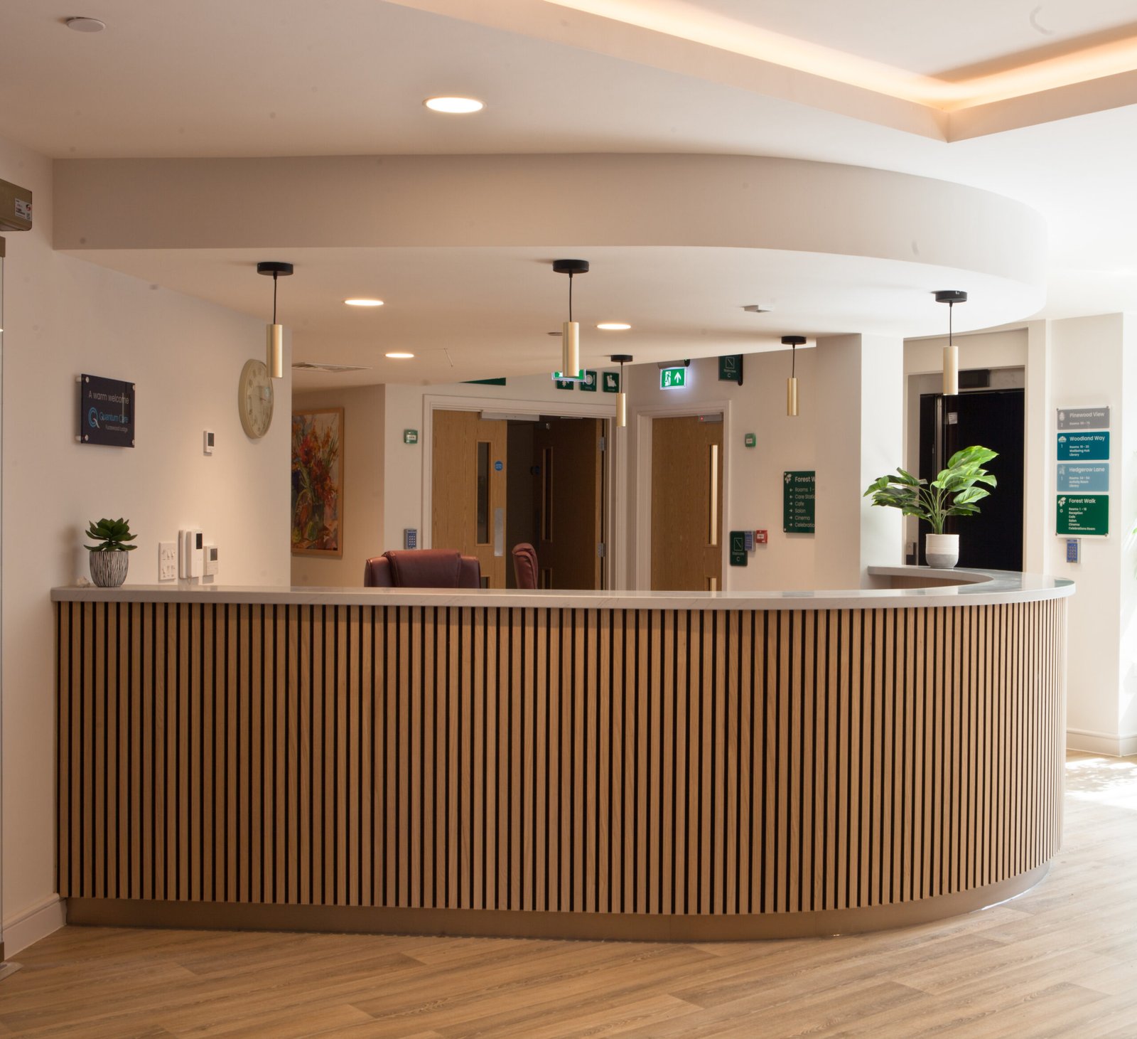 Reception Desks & Staff Areas | Healthcare Interior Design