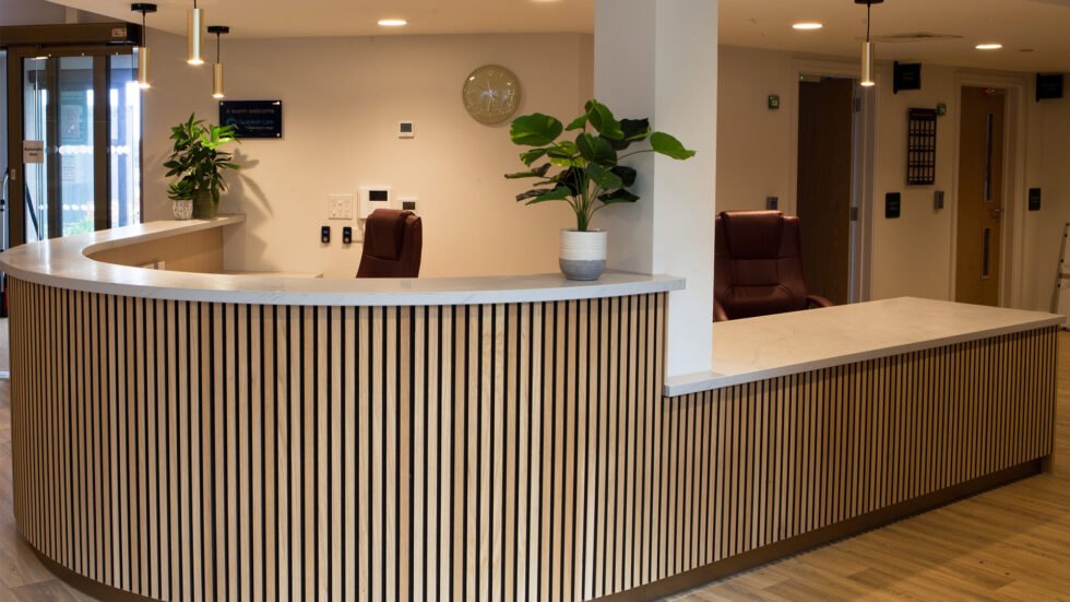 Reception Desks & Staff Areas | Healthcare Interior Design